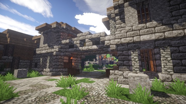 Medieval Gate Minecraft Map