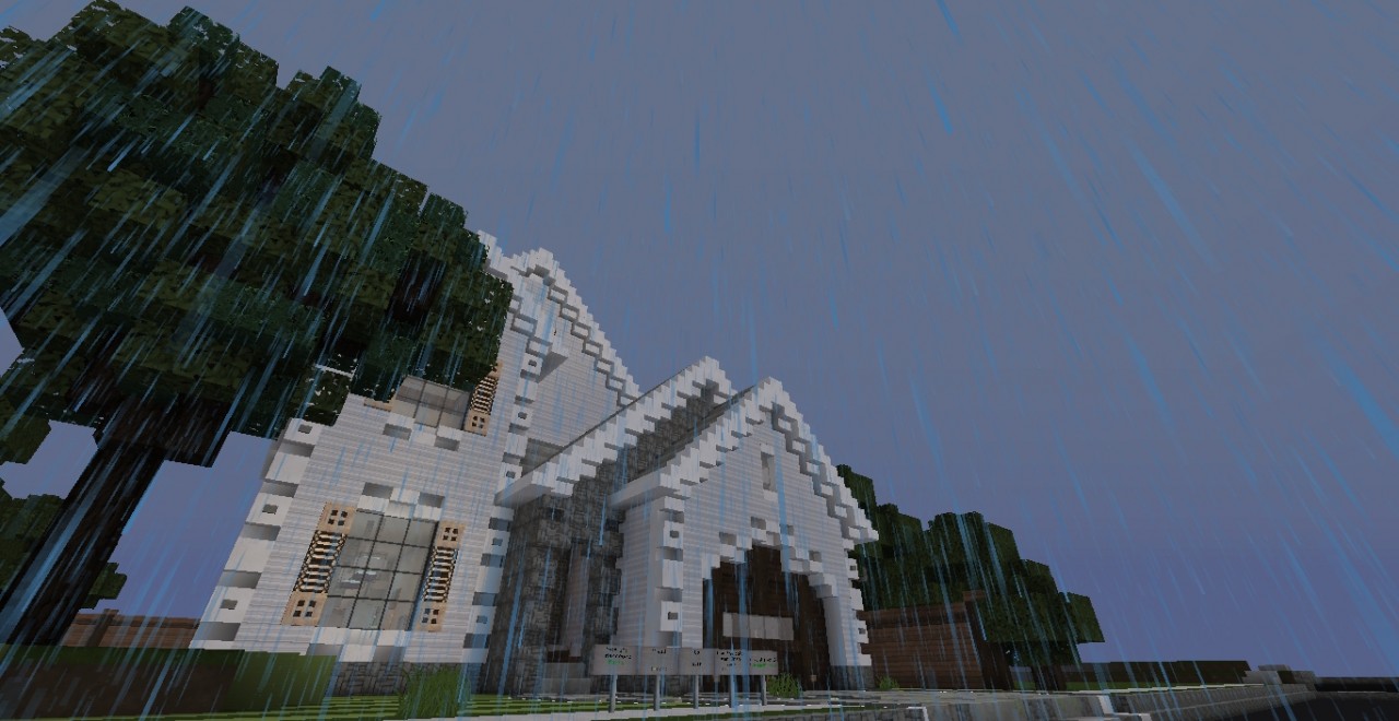 Simplistic Traditional Minecraft Map