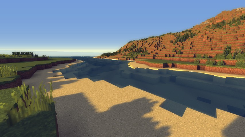 Landscape for Project Minecraft Map