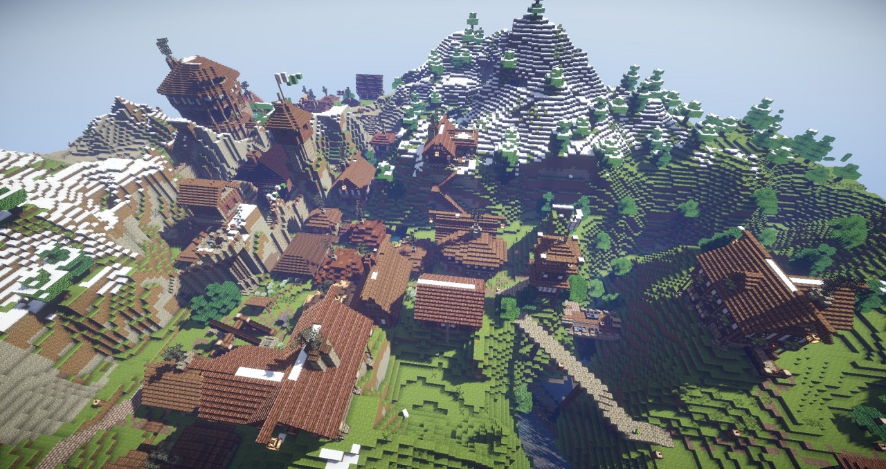 Arch Village - Realistic Fantasy Kingdoms Minecraft Map