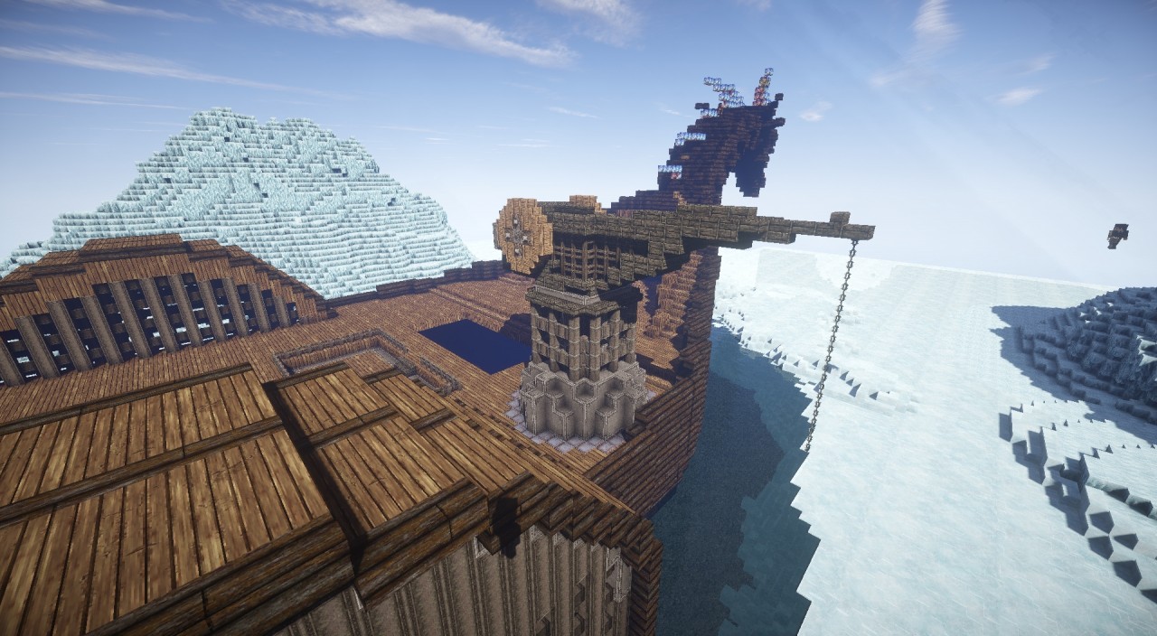 Azaghal Ymir - Dwarven Steamship [Download] Minecraft Map
