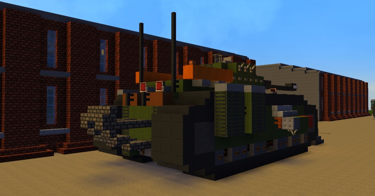 Heavy Tank H Exialys II Minecraft Map