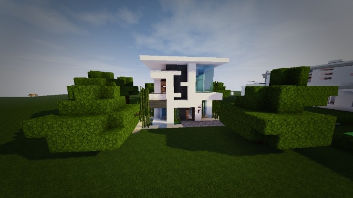 TheModern Pvper's Modern House 1 Minecraft Map