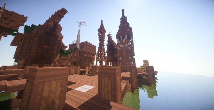 Esgaroth - The LakeTown Minecraft Map