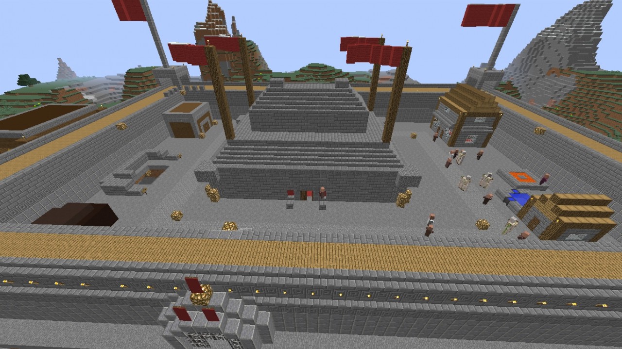 WorldWarCraft (Multiplayer PVP MAP) Minecraft Map