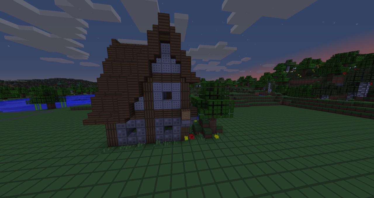 Medieval Two Story House Minecraft Map