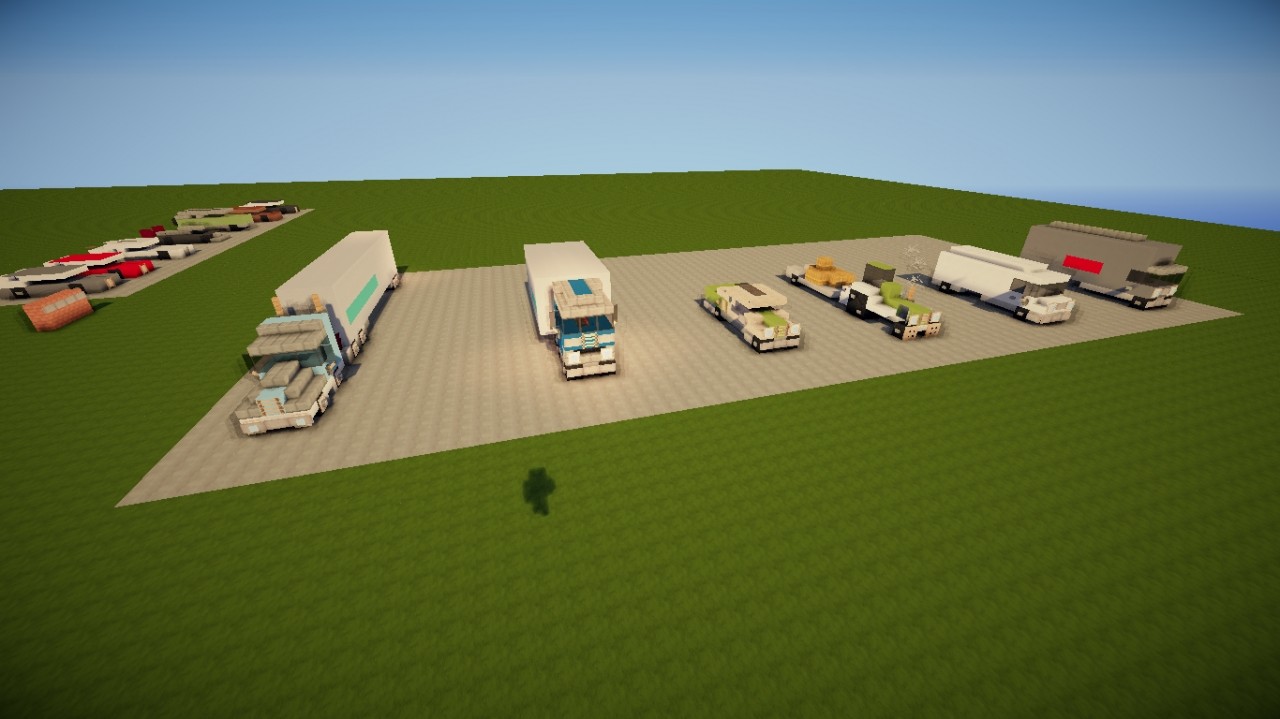 Modern vehicles Minecraft Map