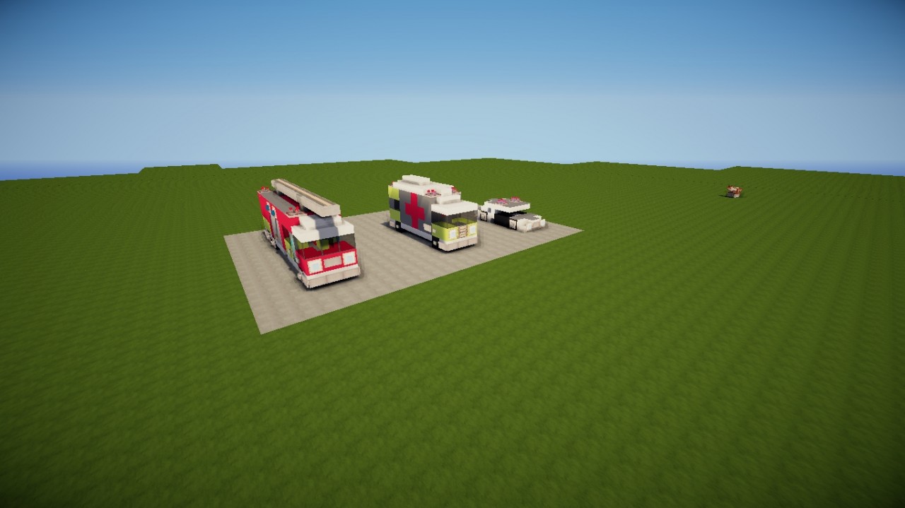 Modern vehicles Minecraft Map