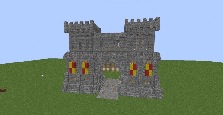 Castle Tower/Wall/Gate Minecraft Map