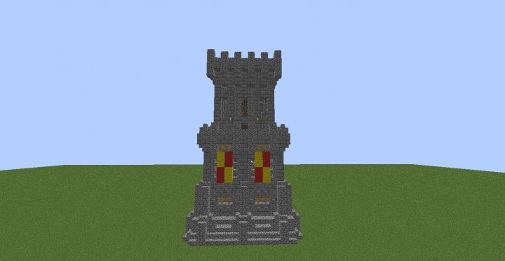 Castle Tower/Wall/Gate Minecraft Map
