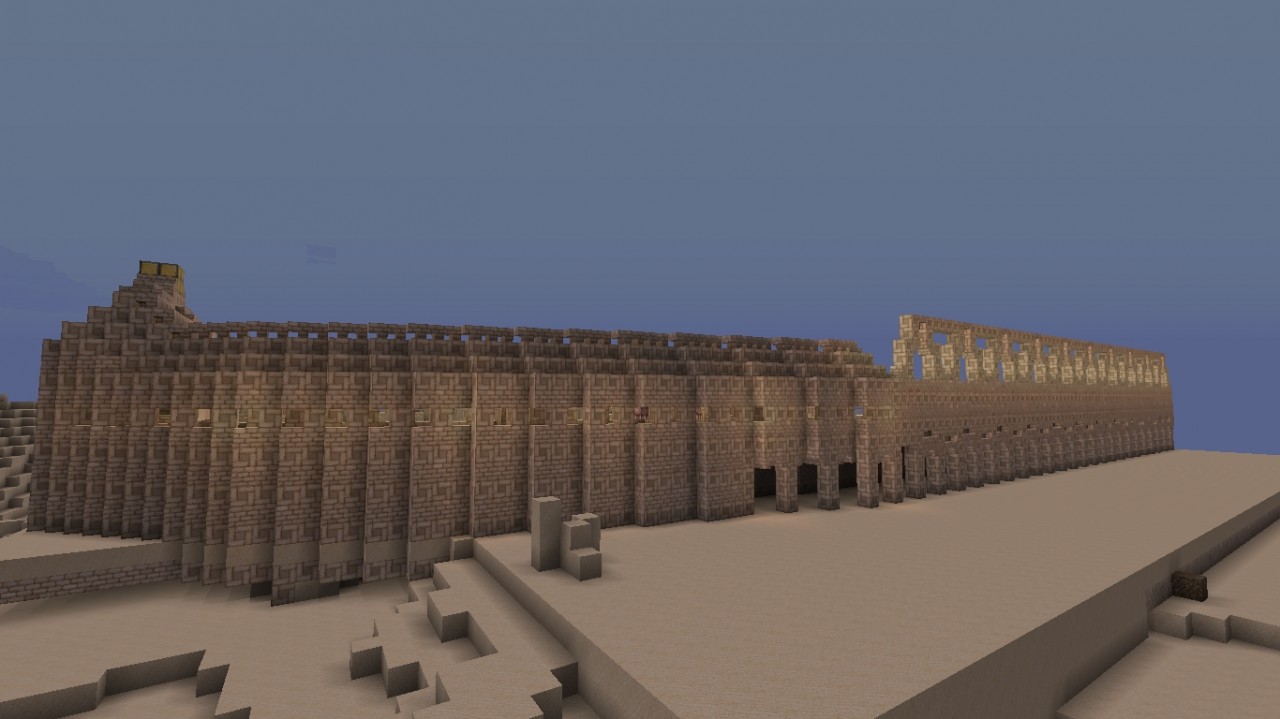 Sandstone Arena Minecraft Map