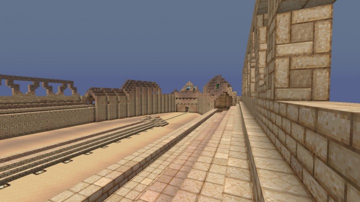 Sandstone Arena Minecraft Map