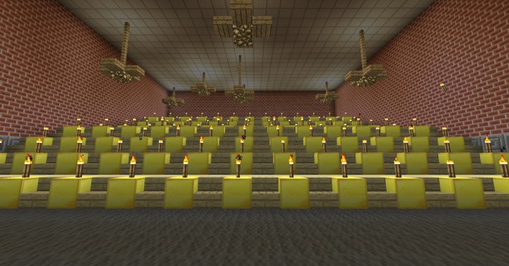 Fully Furnished Theater Minecraft Map