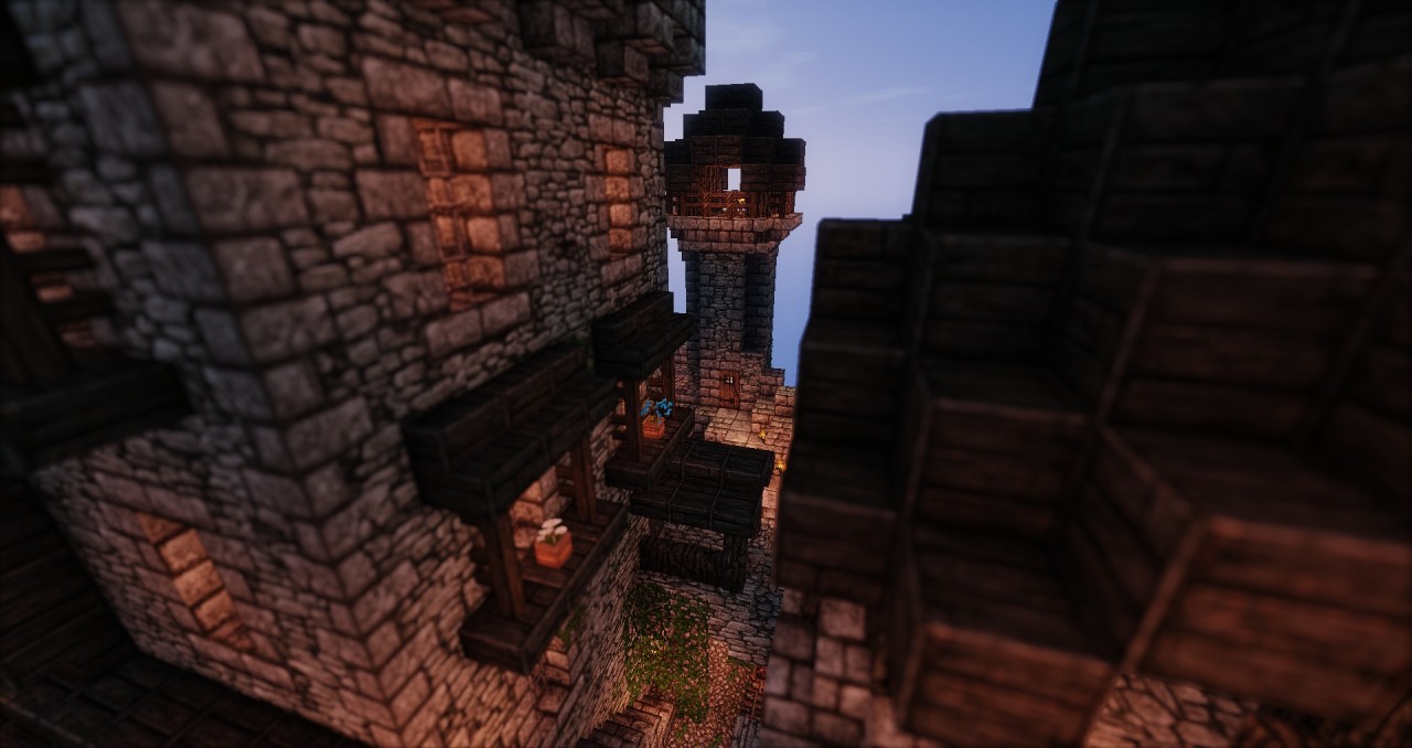 Cawic Keep - Mountain Keep - Minecraft Map