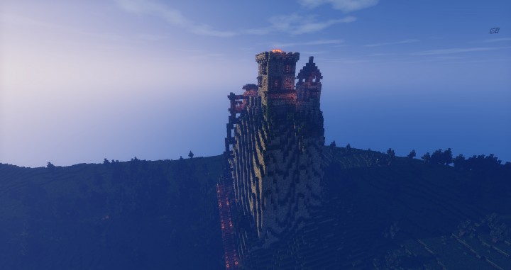 Cawic Keep - Mountain Keep - Minecraft Map