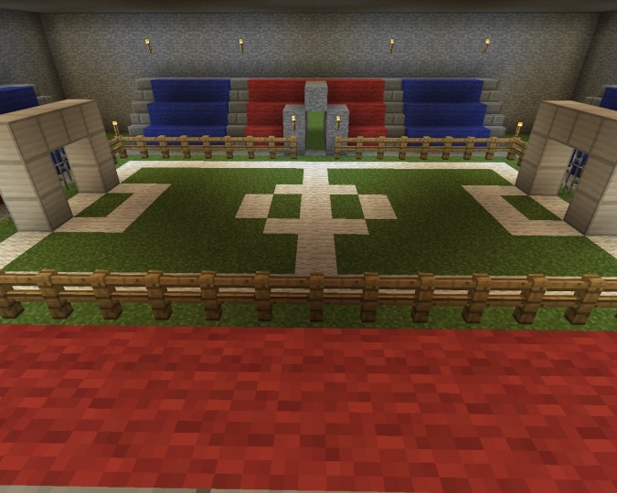 Mini-Football Stadium Room Minecraft Map