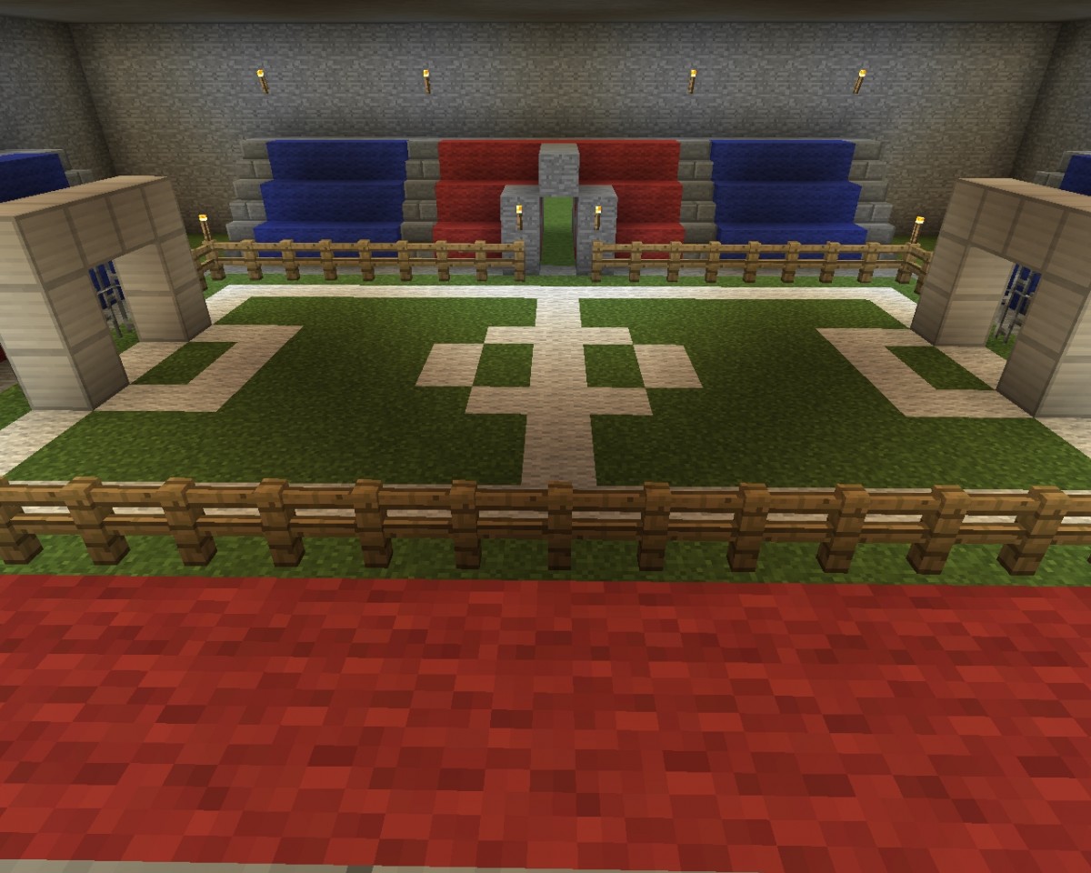 Mini-Football Stadium Room Minecraft Map
