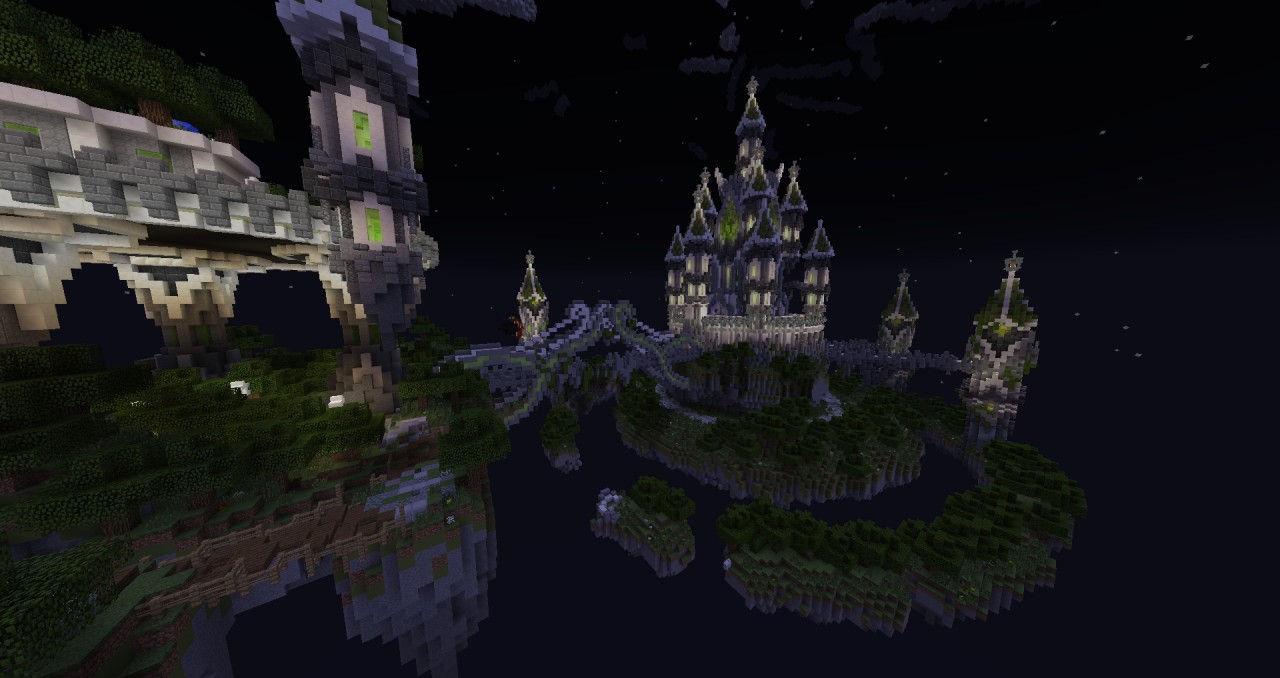 Sky Industry Official Server Spawn. Minecraft Map
