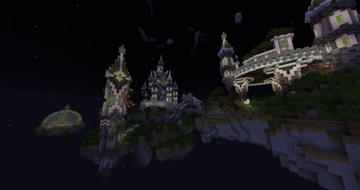 Sky Industry Official Server Spawn. Minecraft Map