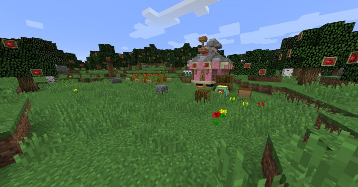Tree Trunks House from Adventure Time Minecraft Map