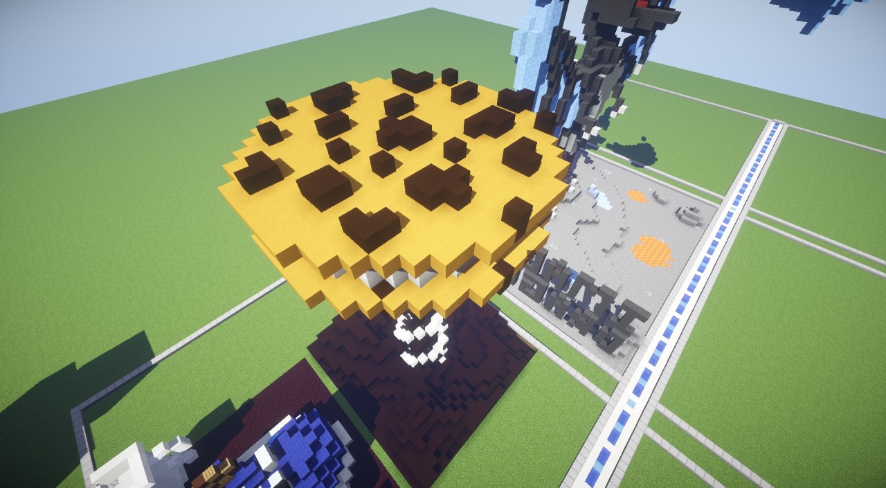 Music Build Off. Minecraft Map