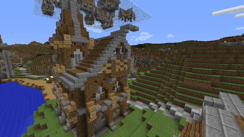 Super Secret Server project Minecraft Map