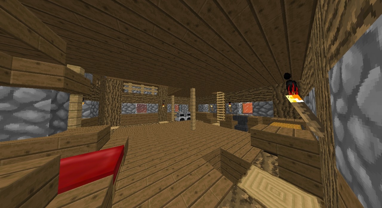 Small Medieval Hut Minecraft Map