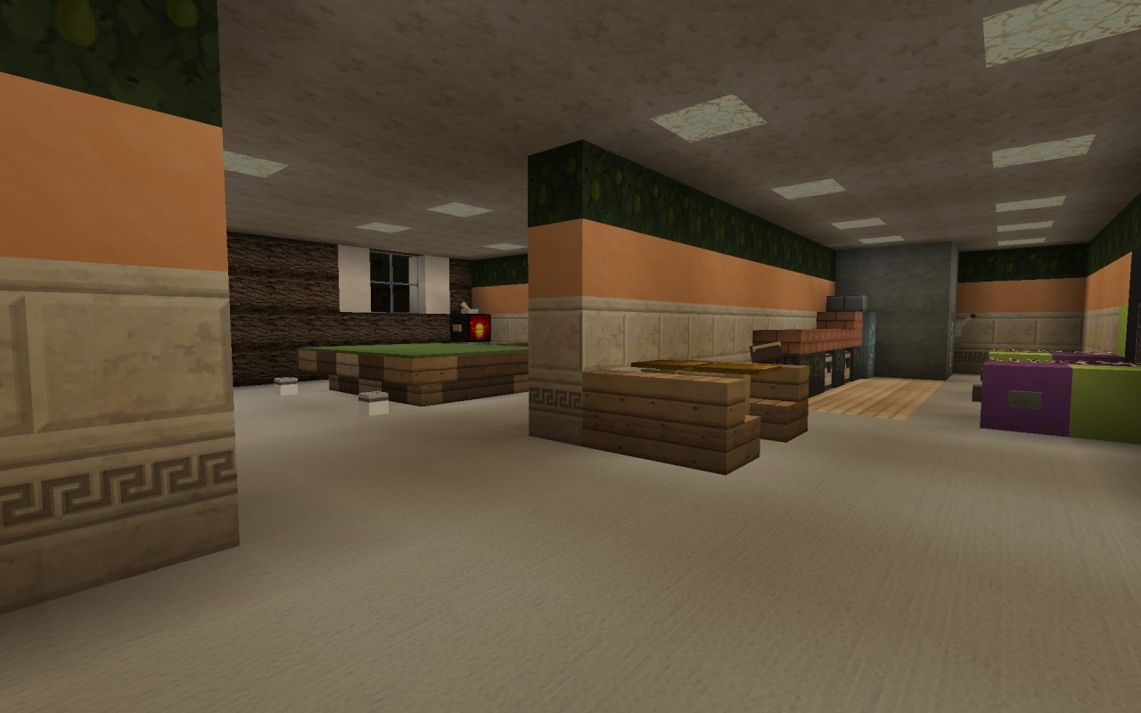 Residential Log Cabin Minecraft Map