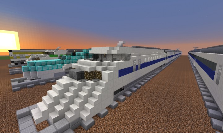 300 系 Series Shinkansen Minecraft Map