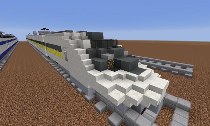 700 Series Shinkansen Train Japan Railways Minecraft Map