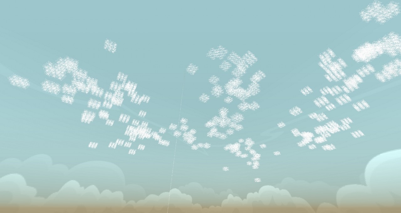 Cloud-Generator - only one command Minecraft Vanilla 1.8+ Minecraft Map