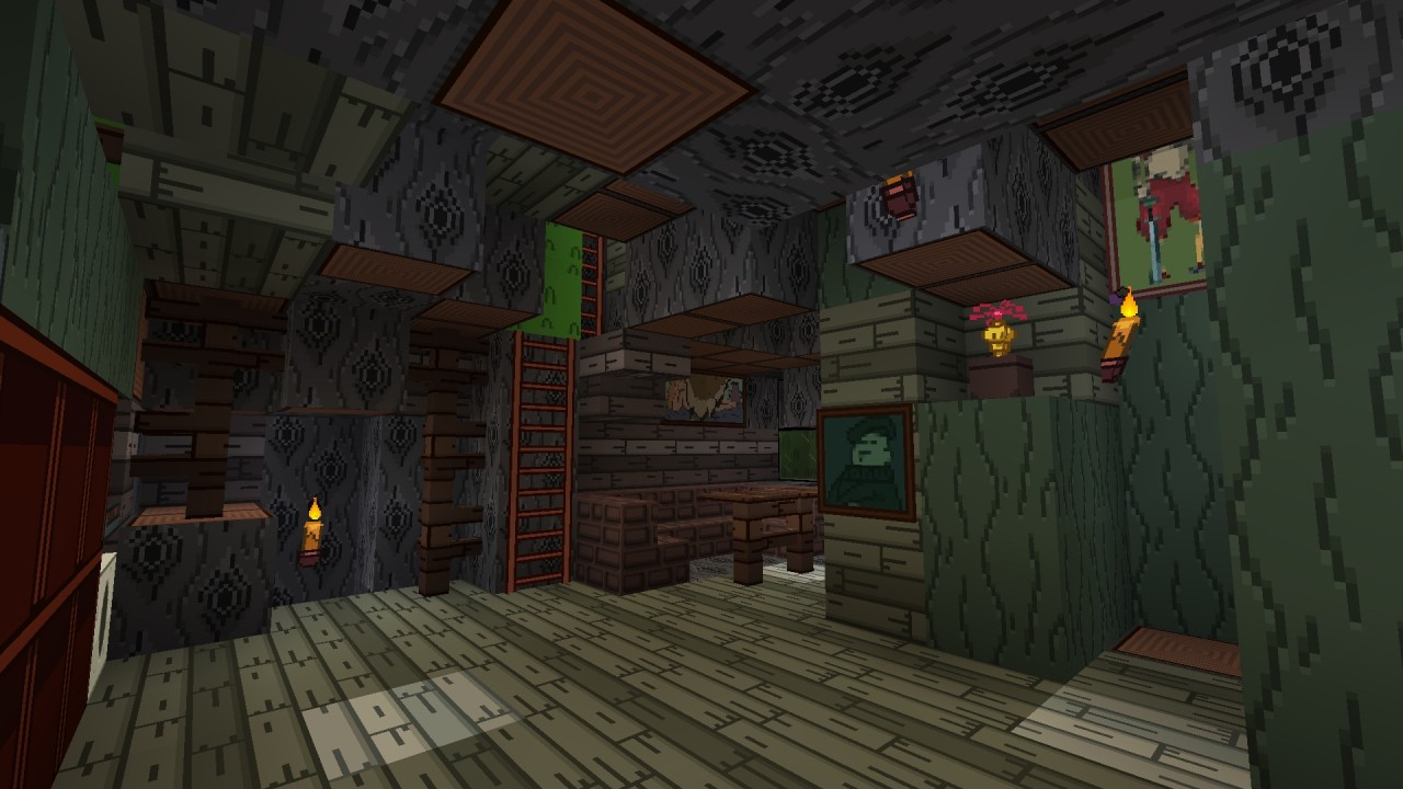 Adventure Time Tree-House Minecraft Map