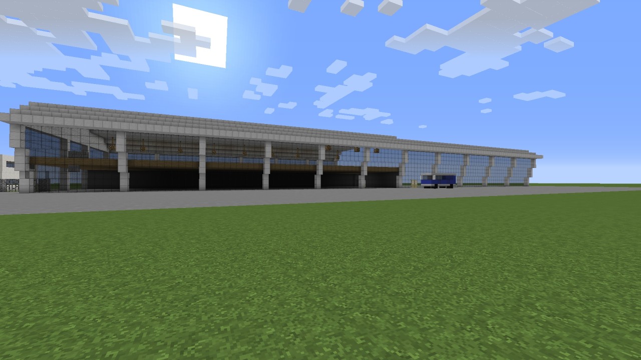 Saphi Airport-Minecraft 1.8 Regional Airport Minecraft Map