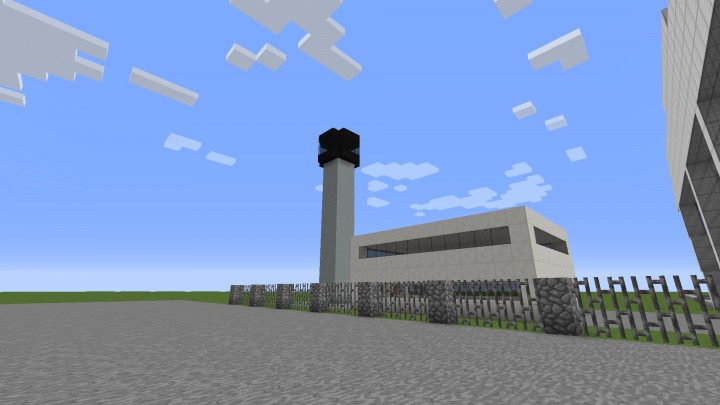 Saphi Airport-Minecraft 1.8 Regional Airport Minecraft Map