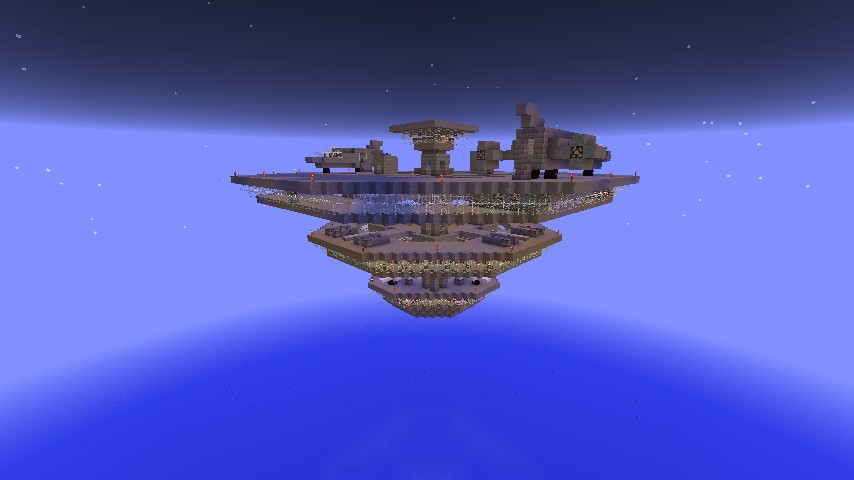 The Spaceship Fleet (The Space Station Update) Minecraft Map
