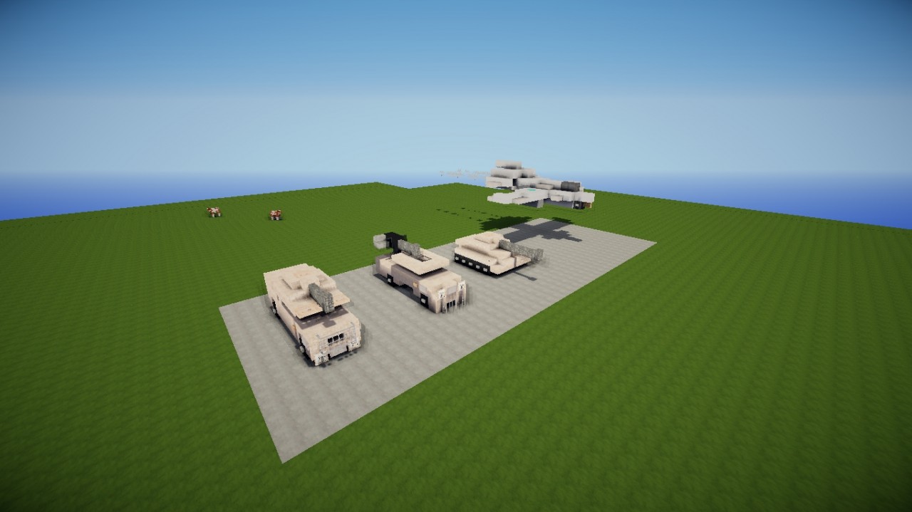 Modern vehicles Minecraft Map