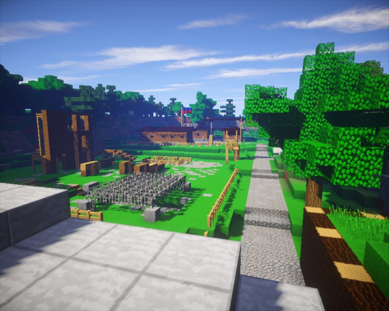 Tigerland Camp - English Military Camp - 1.8.1 Minecraft Map