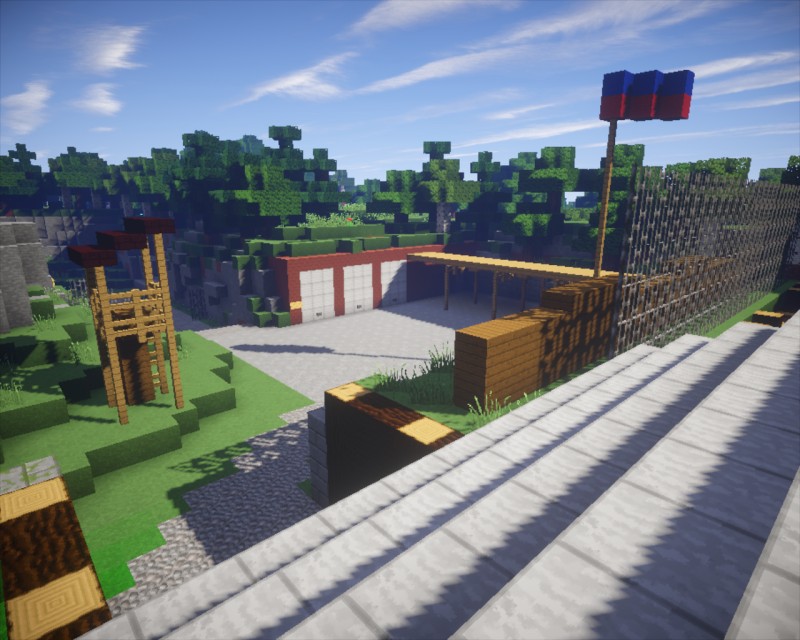 Tigerland Camp - English Military Camp - 1.8.1 Minecraft Map