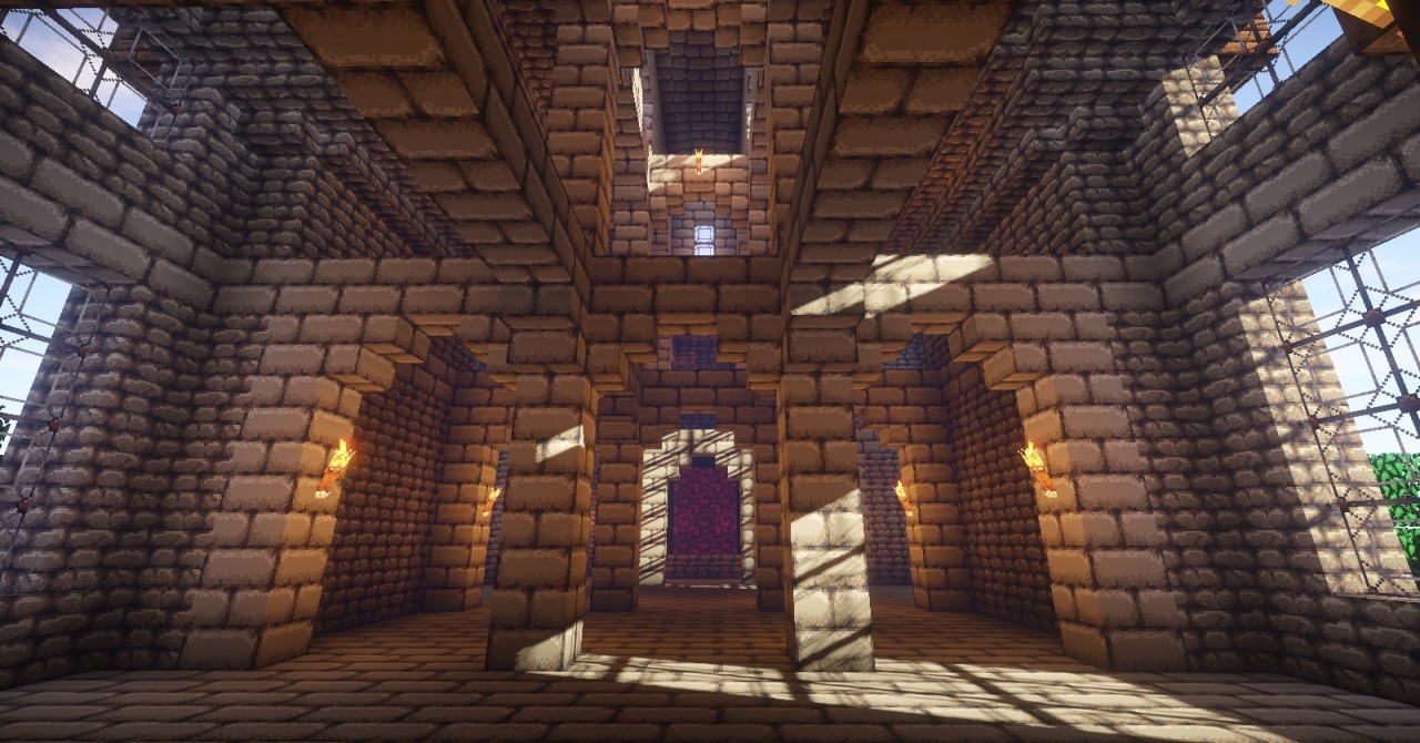 Survival Monastery Minecraft Map