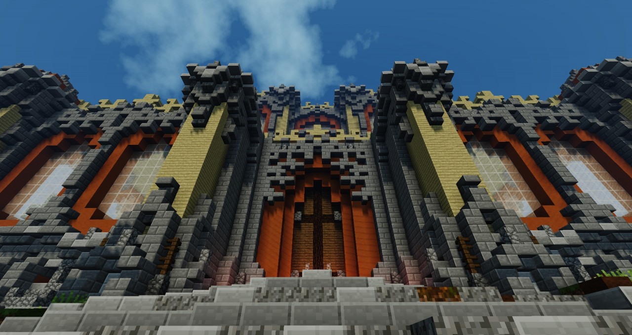100x100 Temple Plot Minecraft Map