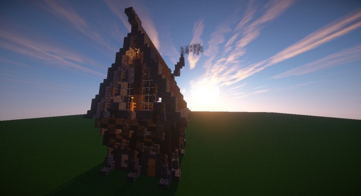 Small Medieval Hut Minecraft Map