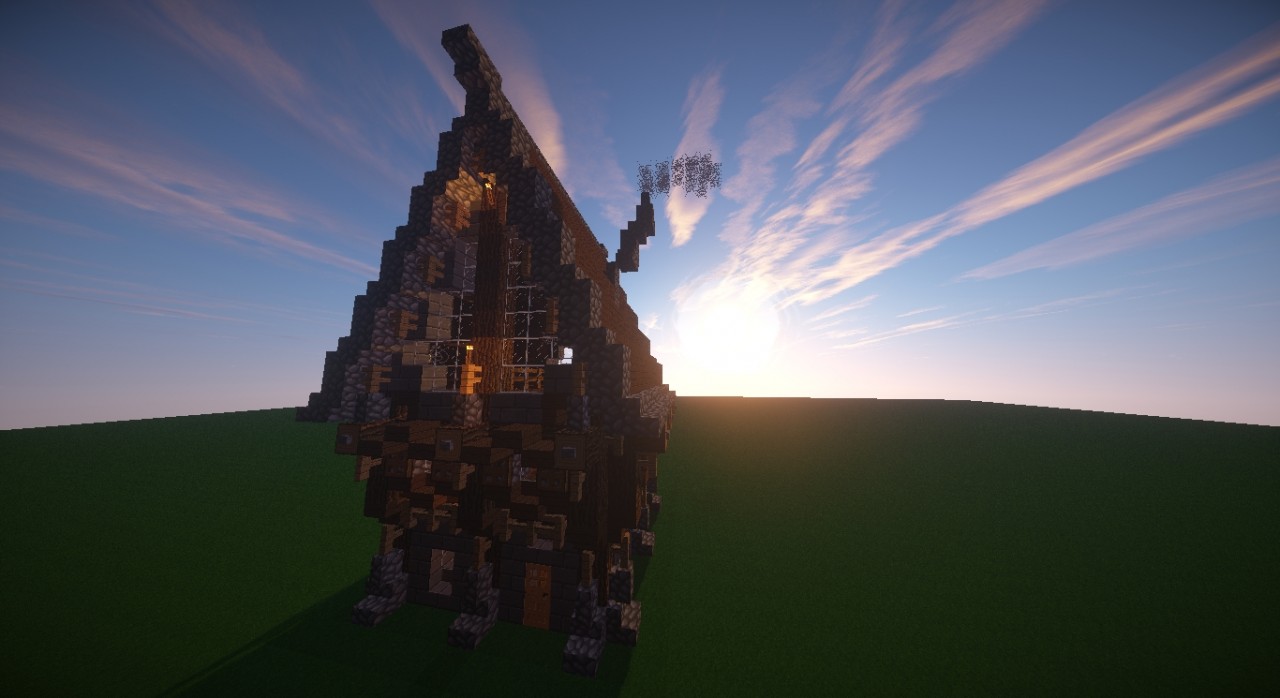 Small Medieval Hut Minecraft Map