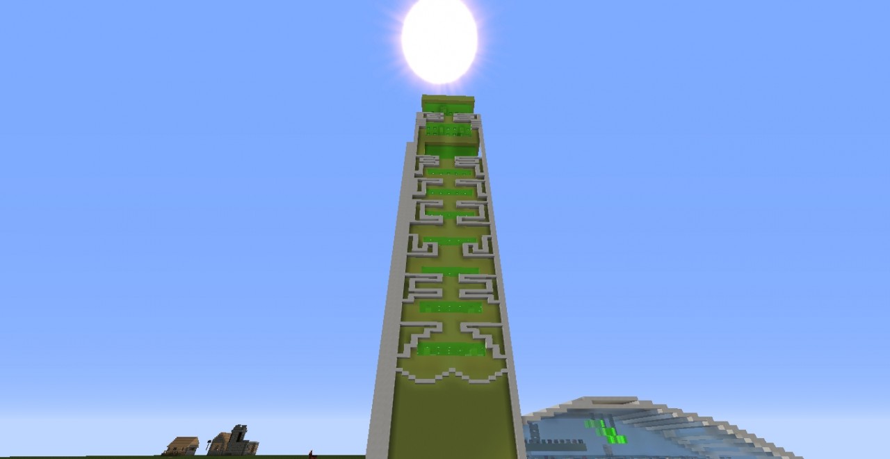 Green Office Skyscraper Minecraft Map