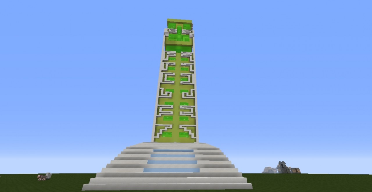 Green Office Skyscraper Minecraft Map