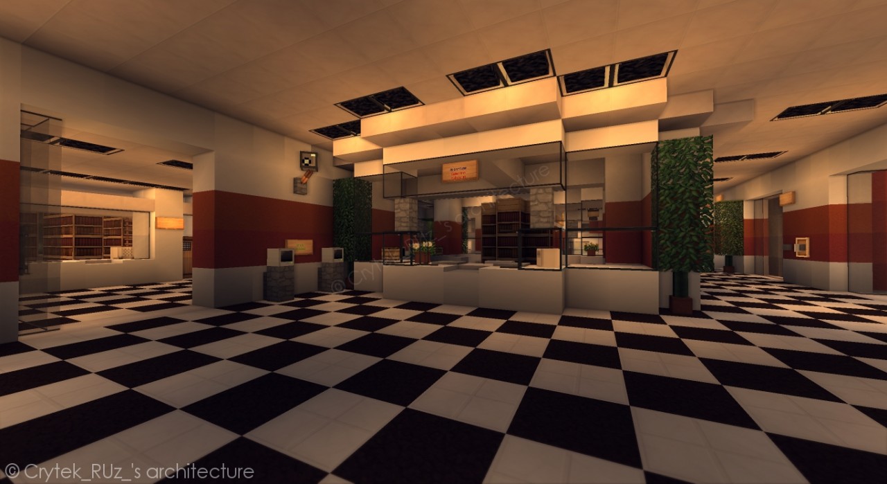 Modern Hi-Tech Health Center Minecraft Map