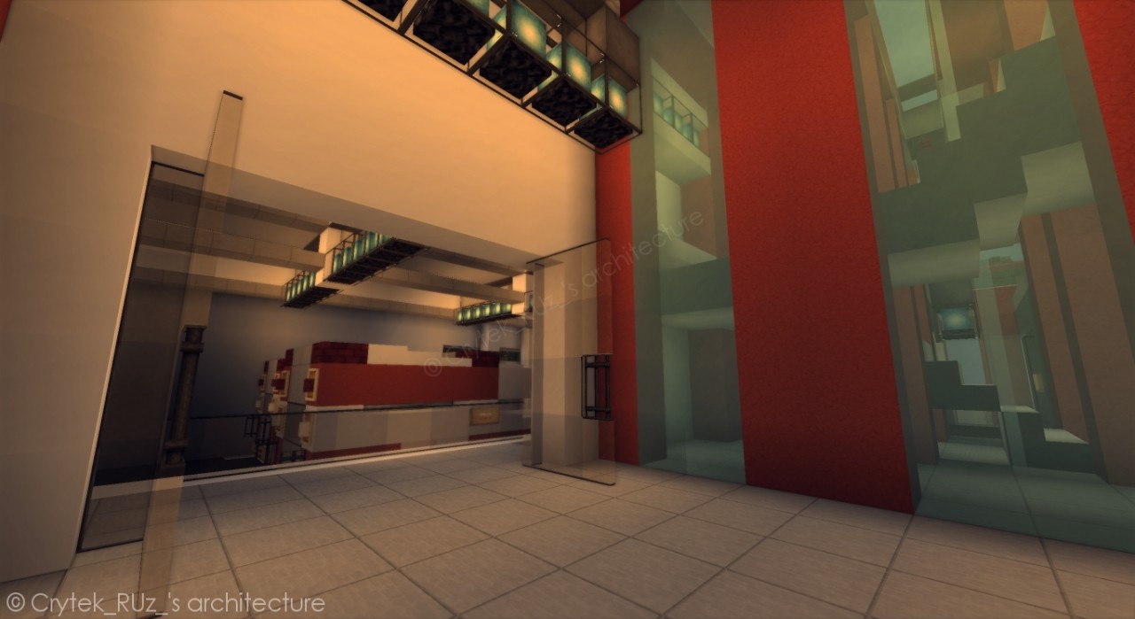 Modern Hi-Tech Health Center Minecraft Map