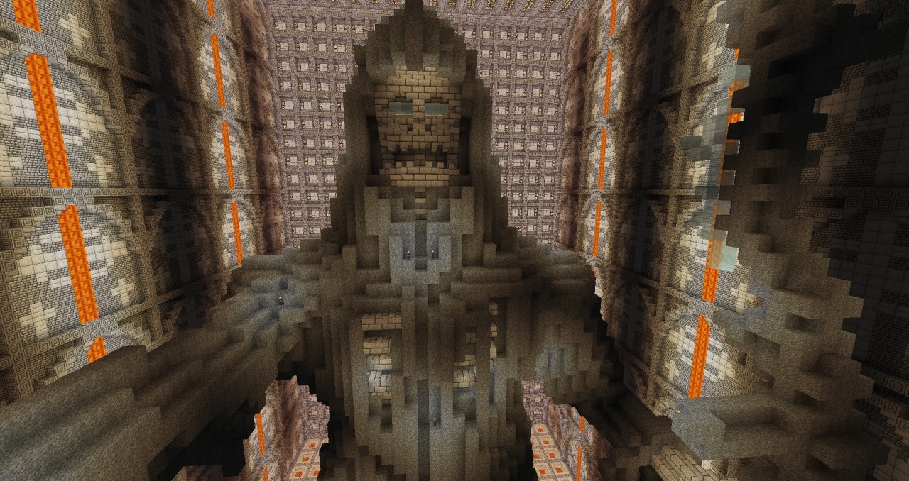 Death statue Minecraft Map