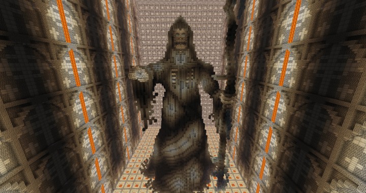 Death statue Minecraft Map