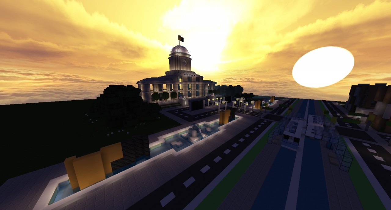 Chichi City - An Innovative, Functional City Project [ALPHA] Minecraft Map