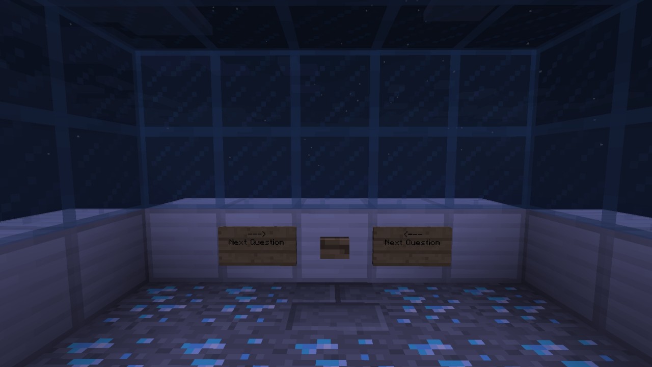 The Quiz v1.0: Minecraft Minecraft Map